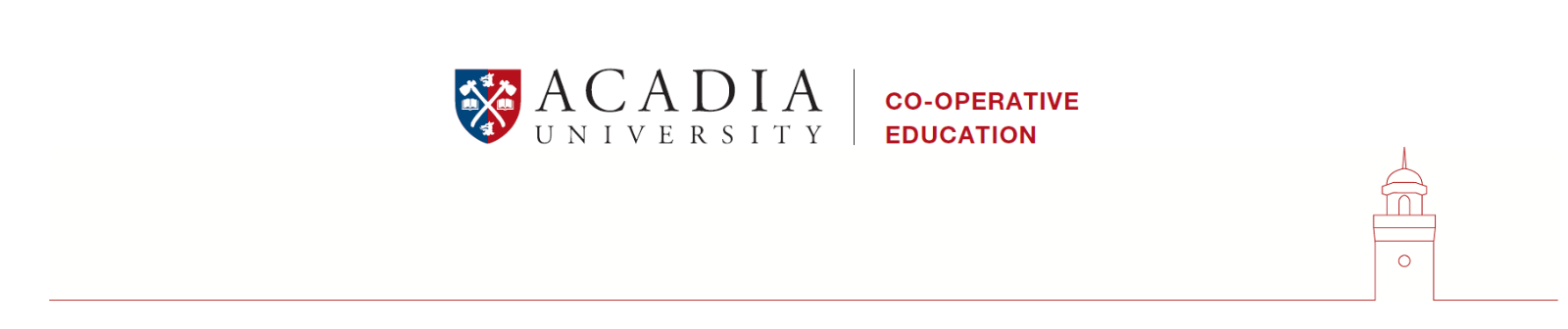 Acadia University Co-op - Home - Welcome
